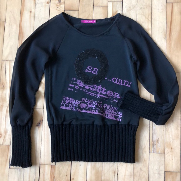 OZOC | Tops | Ozoc Vintage Seethrough T Shirt | Poshmark